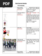 The 74 Basic Gymnastic Positions | PDF | Anatomical Terms Of Motion | Elbow