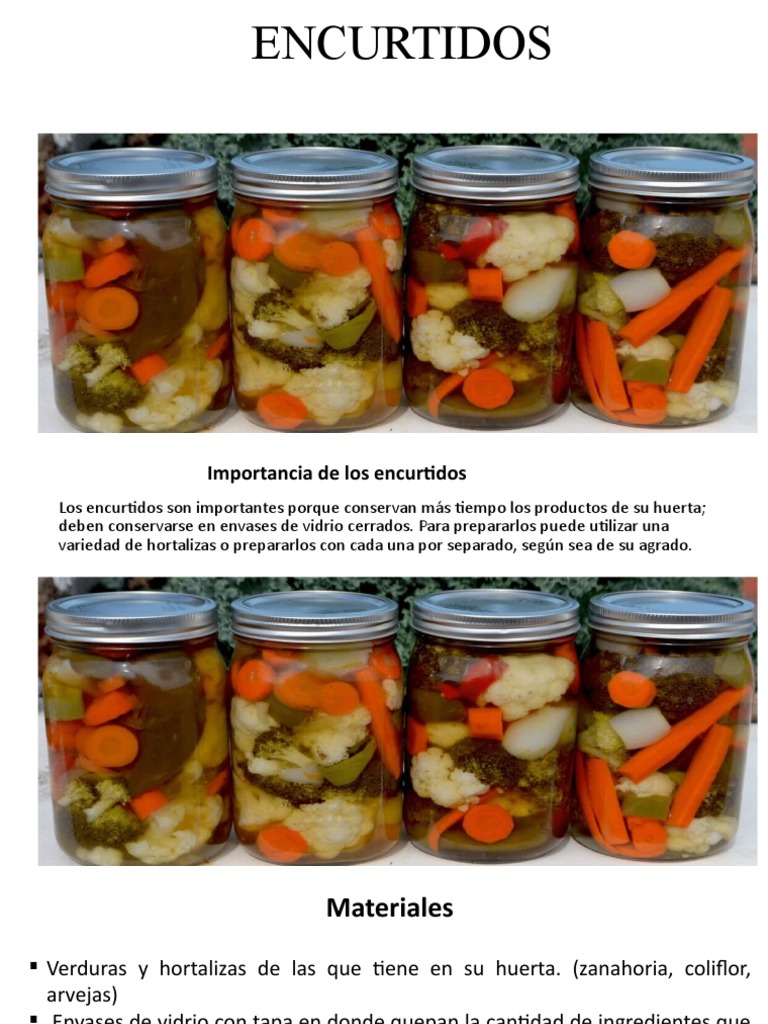 ENCURTIDOS | PDF | Cocina, comidas y vino