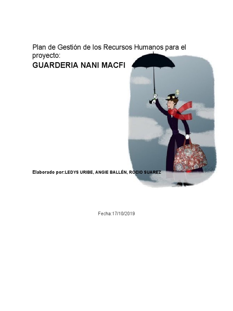 Plan RH Guardería Nani Macfi | PDF | Gestión de recursos humanos ...