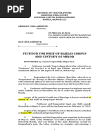 Sample Petition For Temporary Protection Order | PDF | Restraining ...