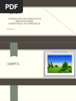 Laporan Ii Vial Dan Ampul | PDF