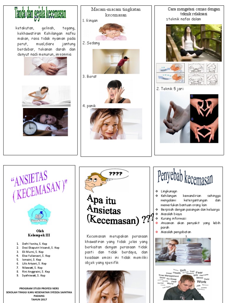 Leaflet Kecemasan Pre Op | PDF