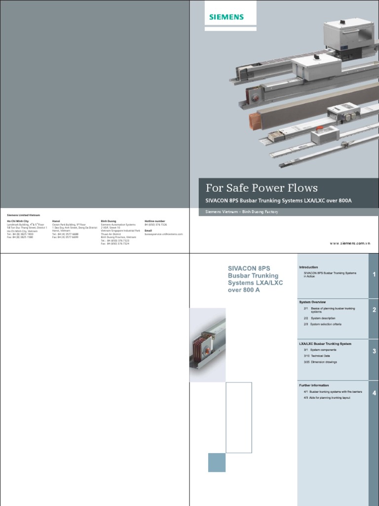 Catalogue Siemens Busway Factory 2015 | PDF | Nature