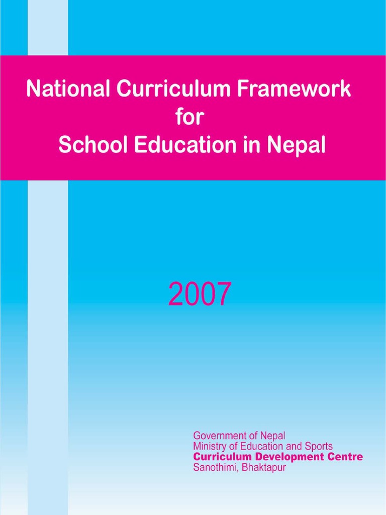 National Curriculum Framework 2007 English | PDF | Curriculum ...
