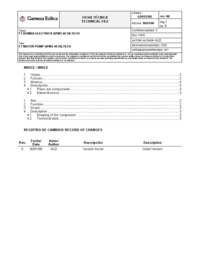 Tecnica Moto Bomba OILTECH | PDF | Civil Law (Common Law) | Media Freedom