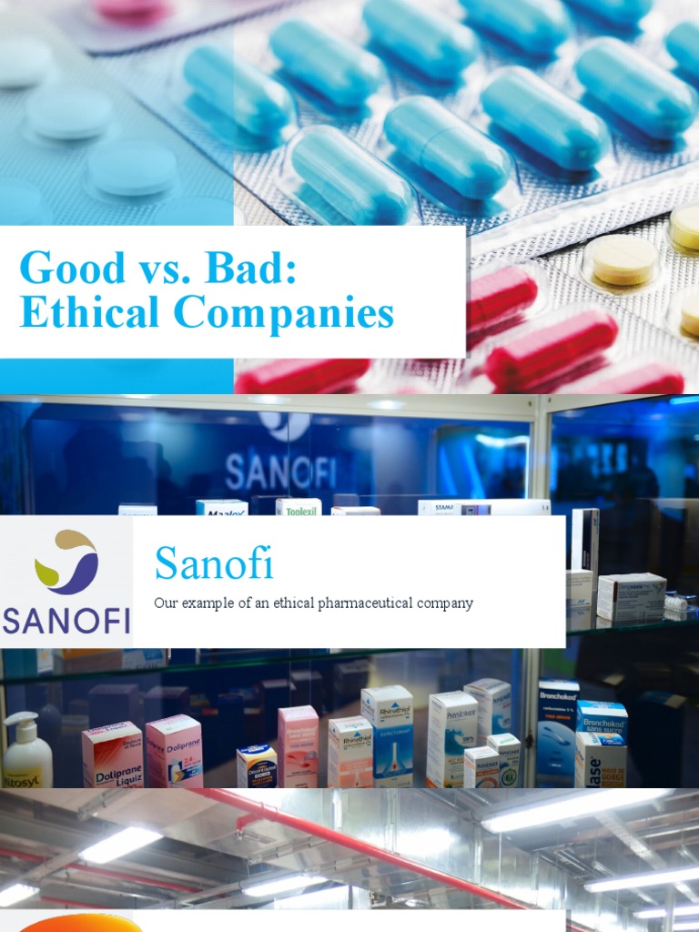 Good vs. Bad: Ethical Companies | PDF | Glaxo Smith Kline | Antidepressant