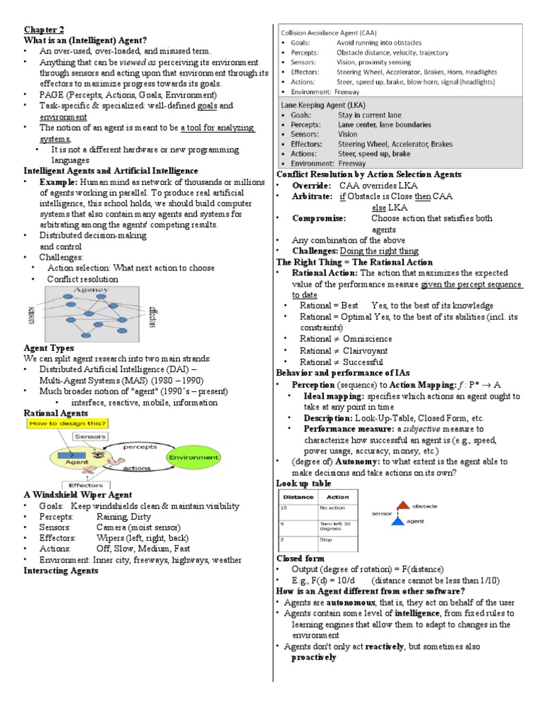 AI Chapter 1,2,3 | PDF | Artificial Intelligence | Intelligence (AI) & Semantics