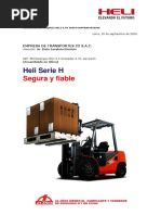 Catalogo Montacargas Fd30t 16 Fg30t 16 Komatsu Caracteristicas Tecnicas ...