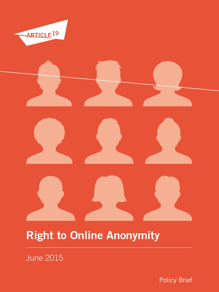 Anonymity and Encryption Report A5 Final-Web PDF | PDF | Anonymity ...