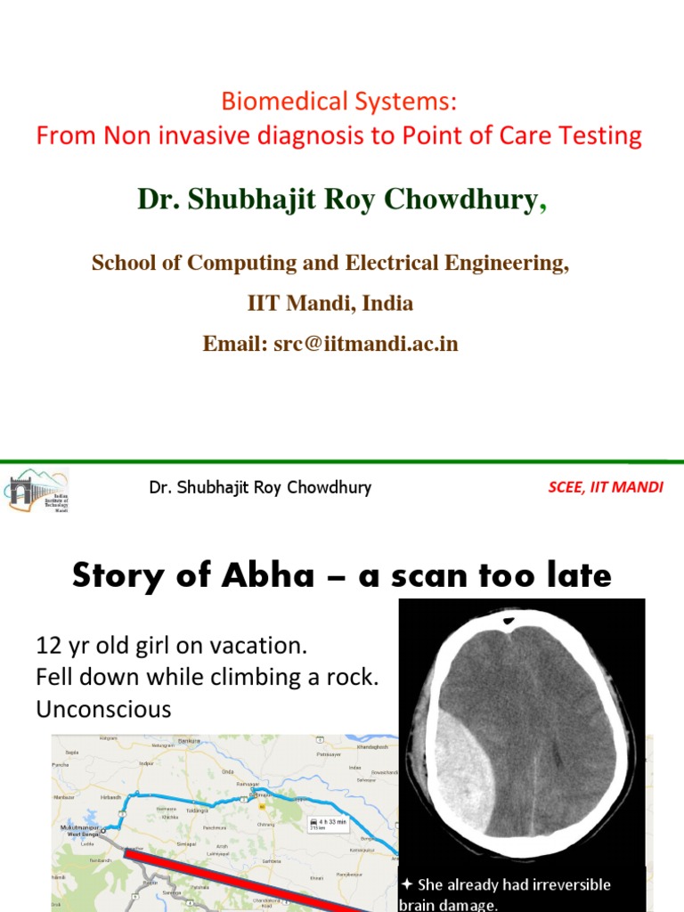 Dr. Shubhajit Roy Chowdhury: Biomedical Systems | PDF | Symptom | Blood