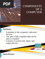 Unit4 - Components of A Computer System | PDF | Image Scanner | Printer (Computing)