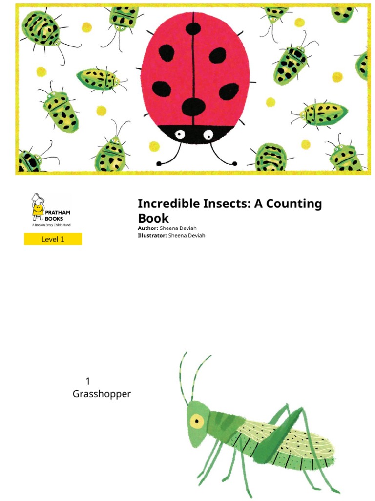 Incredible Insects A Counting Book PDF | PDF | Creative Commons License ...