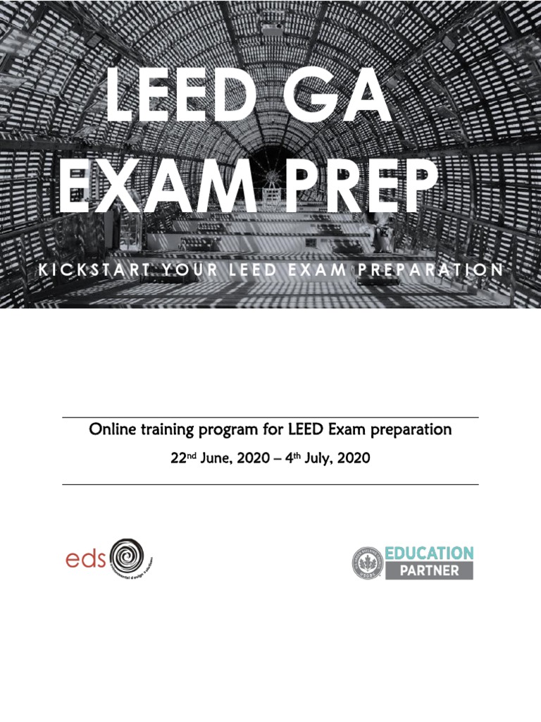 EDS - LEED GA Online - Program Schedule | PDF | Leadership In Energy ...
