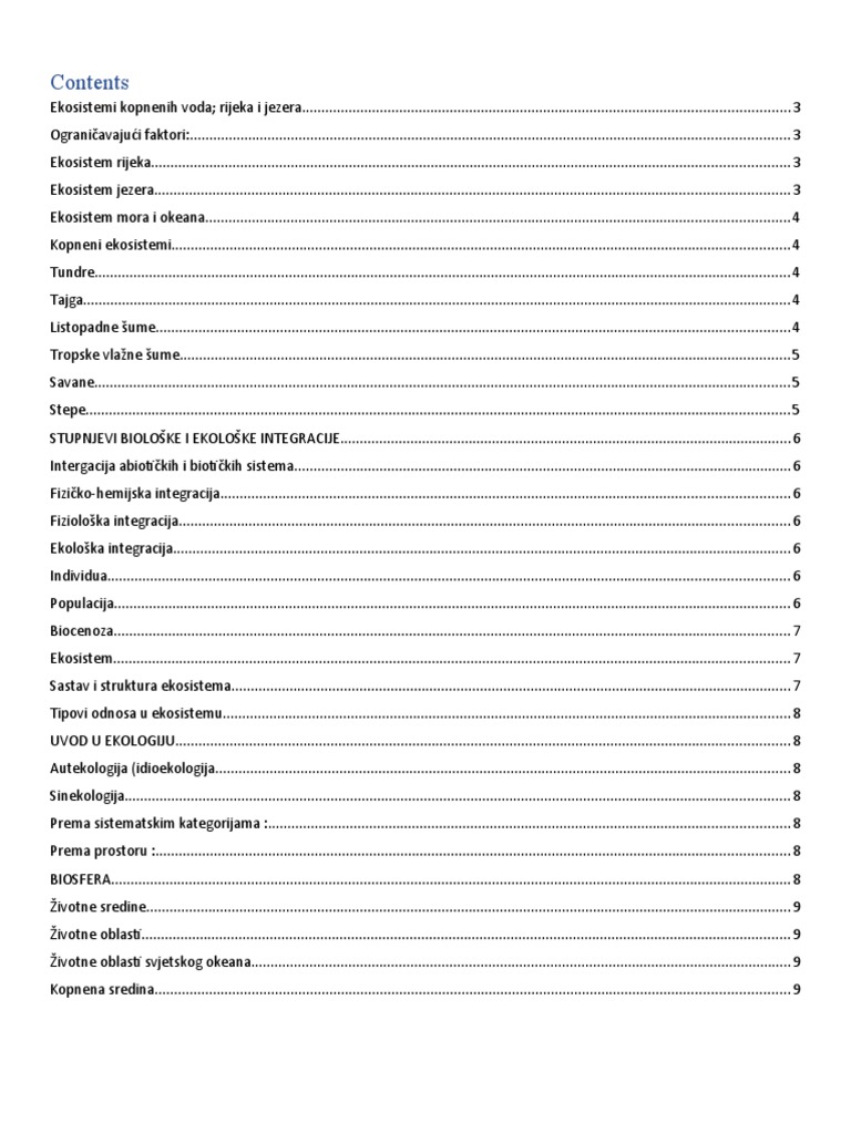 Biologija Skripta | PDF
