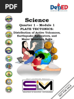 Science 10 Quarter 1 Module 1 Volcanoes Earthquakes and Mountain Ranges ...