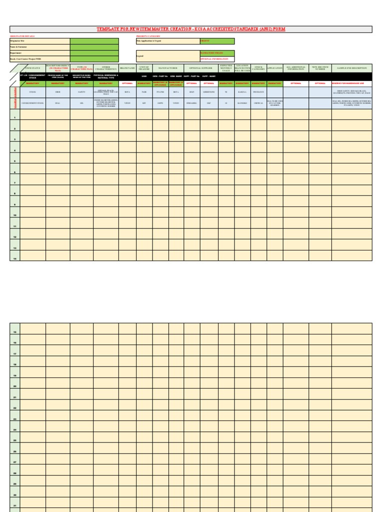 Ansi - Form-Revised - Ci - 20200501 | PDF | Business