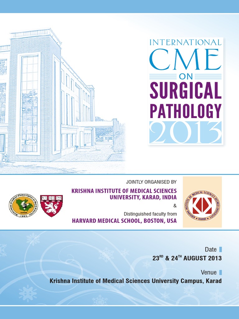International Cme On Surgical Pathology 2013 | PDF | Pathology | Medicine
