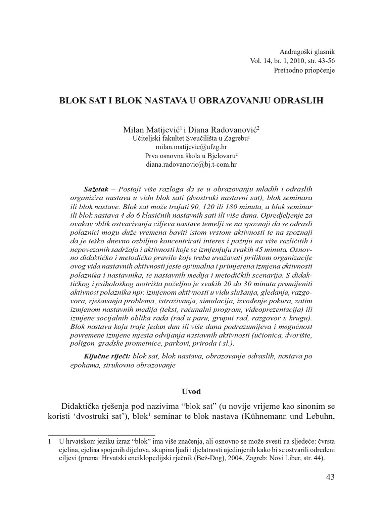 43 56 Matijevic I Radovanovic | PDF