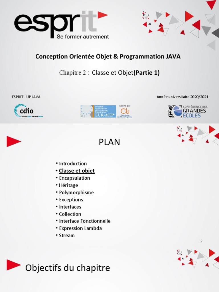 Chapitre2-Classe Et Objetp1 | PDF | Classe (informatique) | Constructeur (programmation)