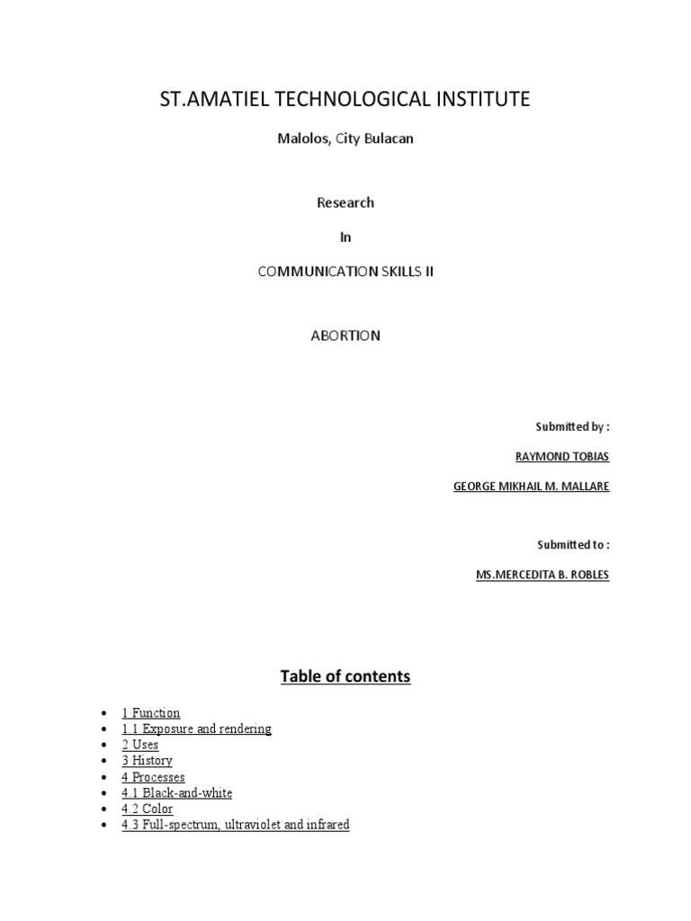 ST - Amatiel Technological Institute: Malolos, City Bulacan | PDF ...