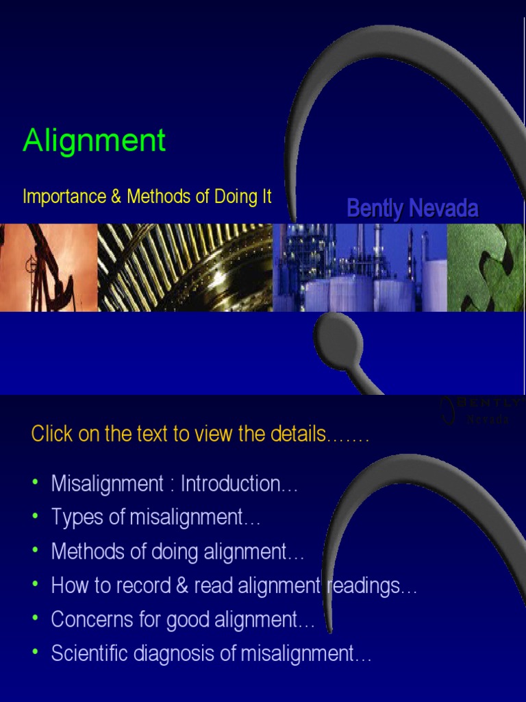 Know About Alignment | PDF | Bearing (Mechanical) | Nut (Hardware)
