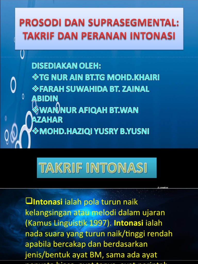 Intonasi P.point | PDF