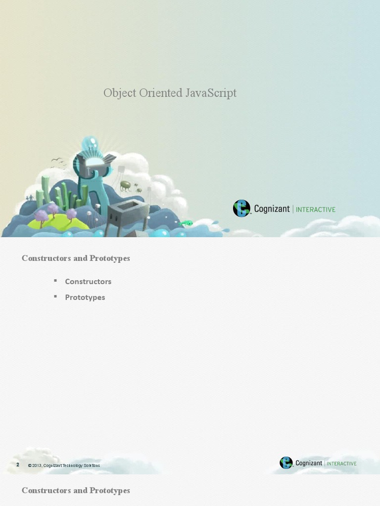 Object Oriented Javascript: © 2013, Cognizant Technology Solutions ...