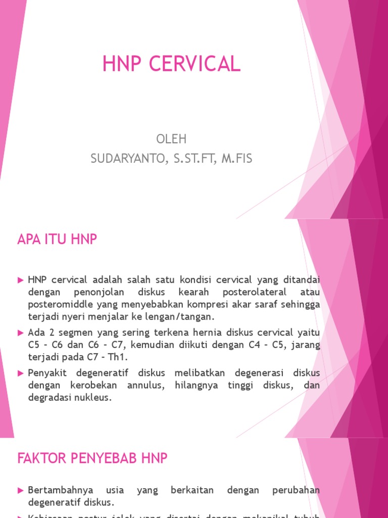HNP Cervical | PDF