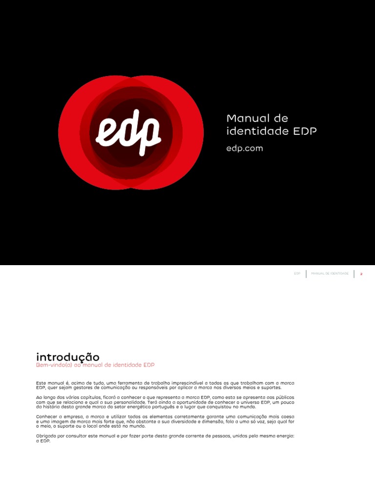 Manuel Identidade EDP | PDF | Marca | Cor