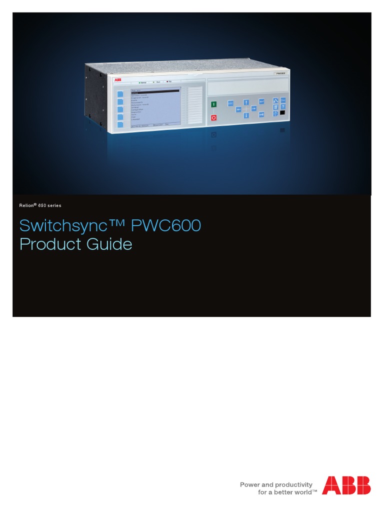 Switchsync™ PWC600: Product Guide | PDF | Power Supply | Electricity