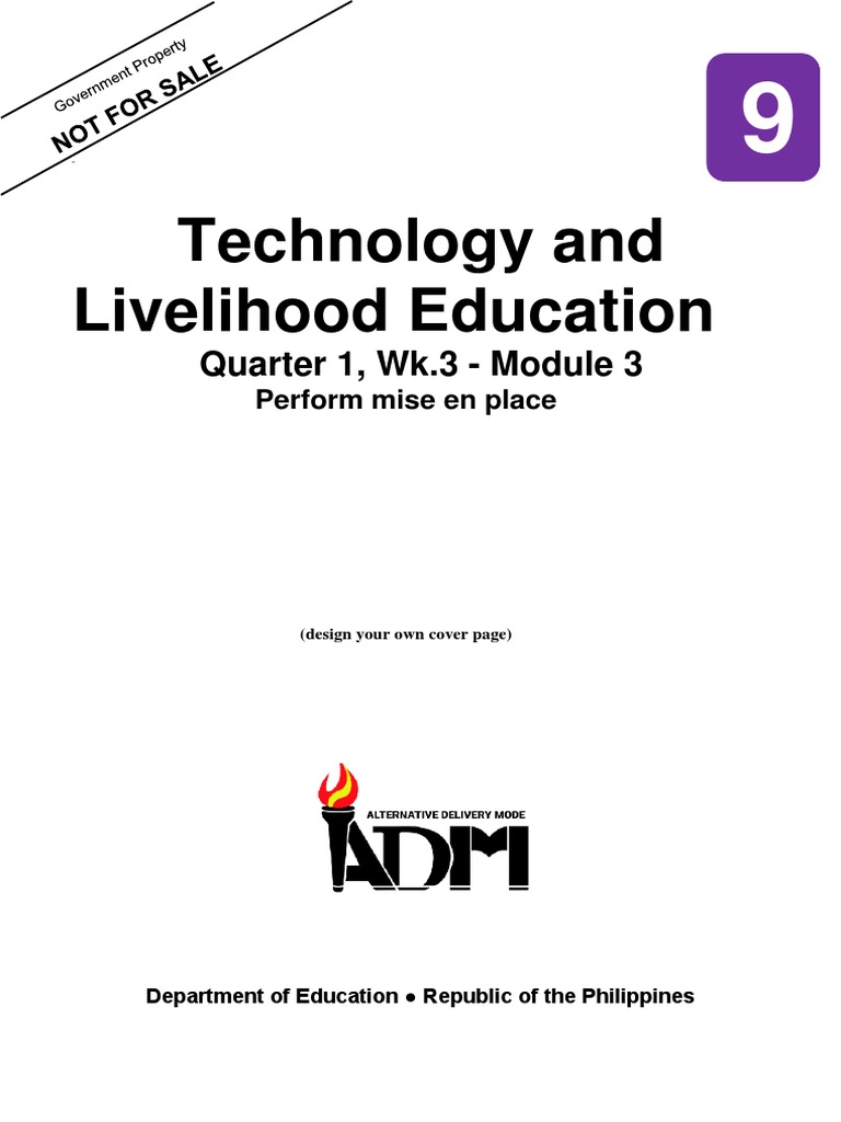 Cookery 9 Week 3 | PDF | Hors D'oeuvre | Pickling