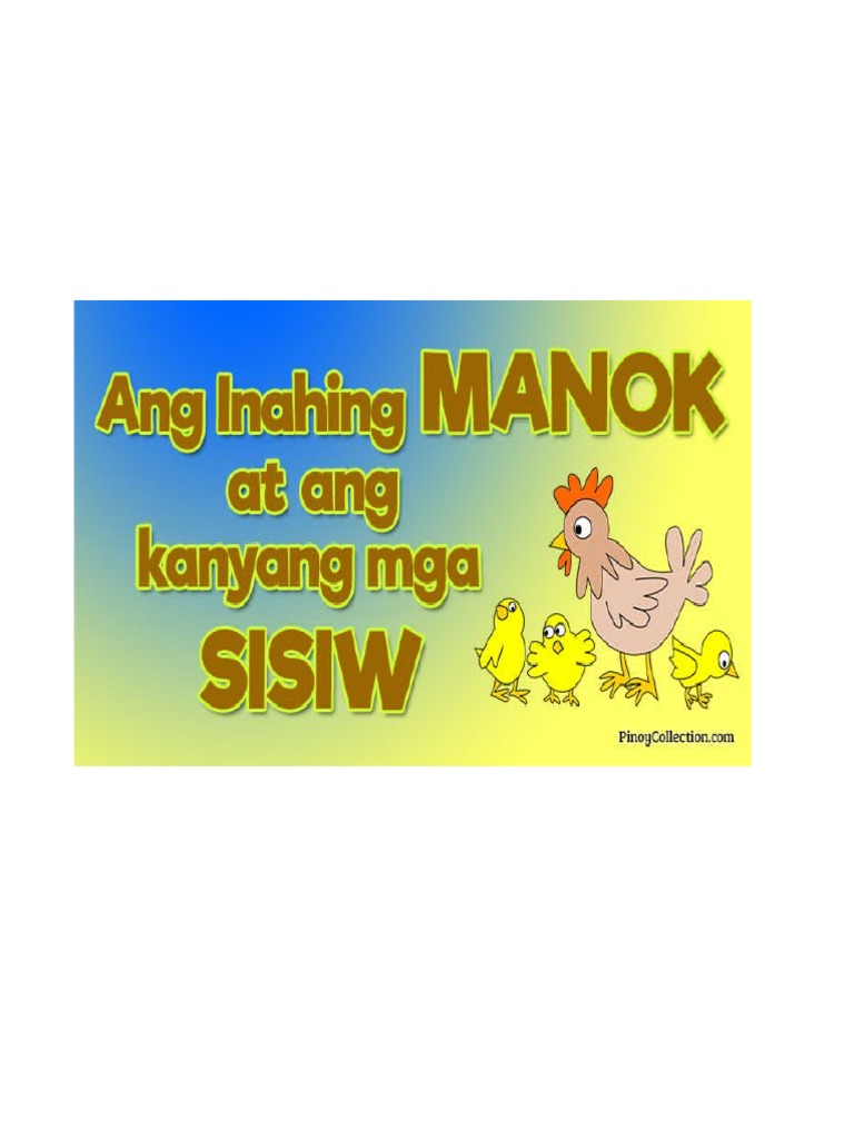 Ang Inahing Manok at Ang Kanyang Mga Sisiw | PDF