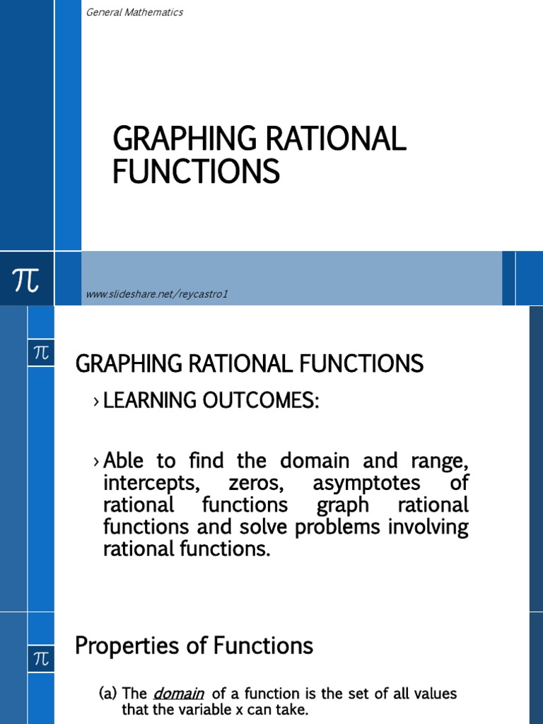 Graphing Rational Functions | PDF | Asymptote | Function (Mathematics)