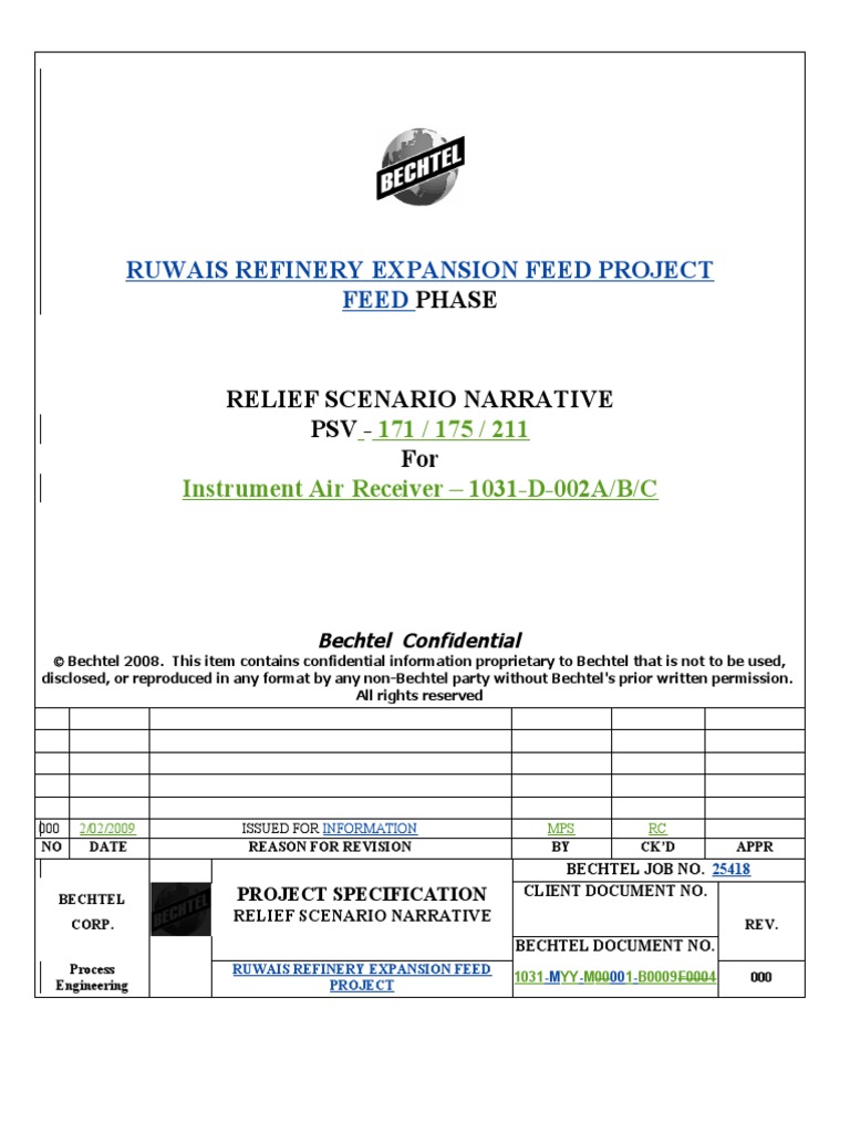 Ruwais Refinery Expansion Feed Project Feed: Phase | PDF | Valve | Pump