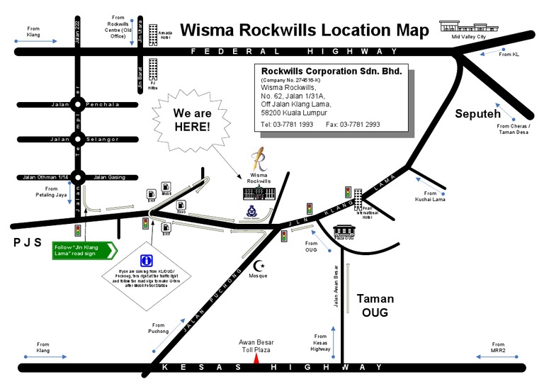 Wisma Rockwills Location Guide | PDF | Transport