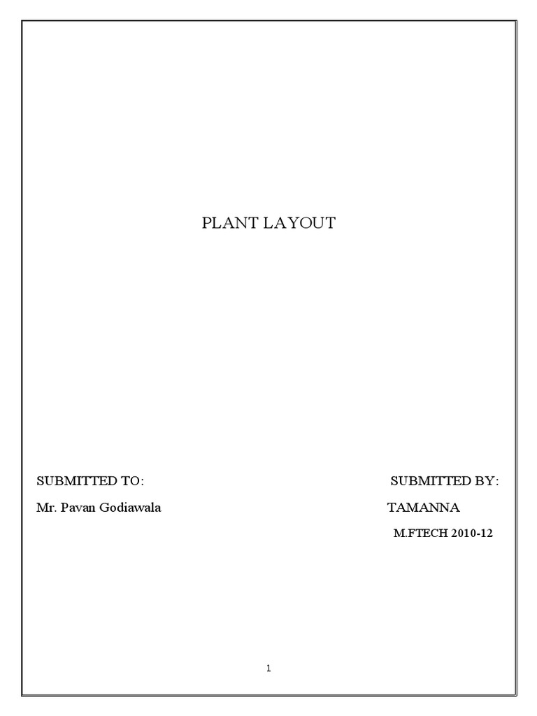 Garment Industry Department S Plant Layout and Material Handling PDF ...