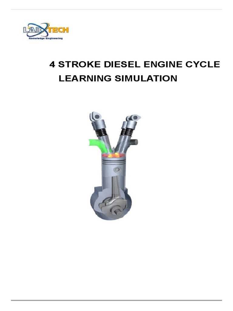 4-STROKE DIESEL ENGINE CYCLE - HTML | PDF | Internal Combustion Engine ...