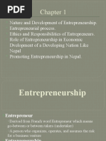 Entrepreneurship Development Full Lecture Notes | PDF
