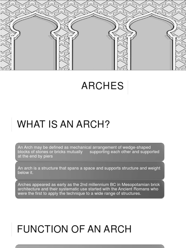 Arches 180416182503 | PDF | Economic Sectors | Components
