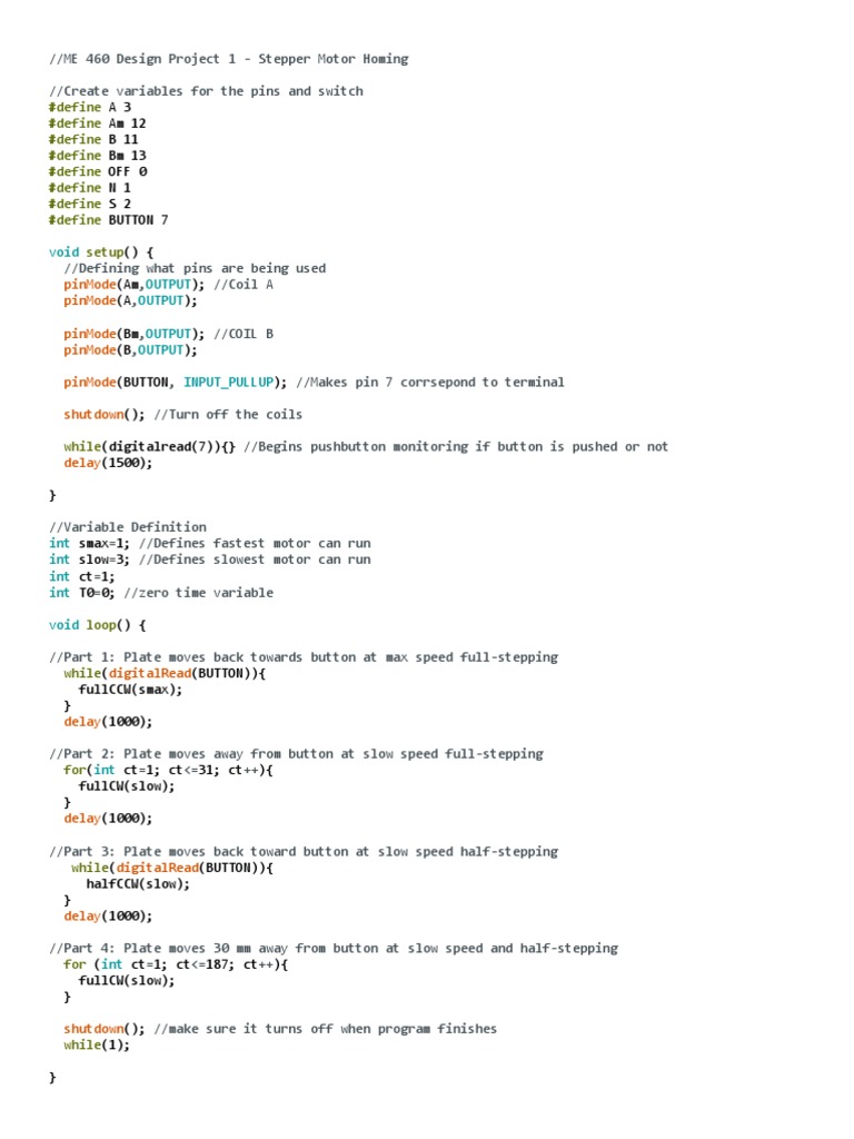 Homing Sequence Code | PDF | Electrical Equipment | Electrical Engineering