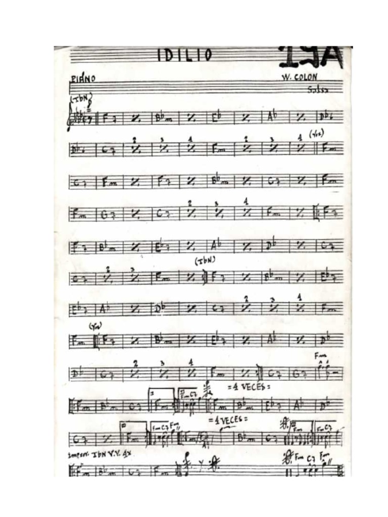 Idilio (Piano) | PDF