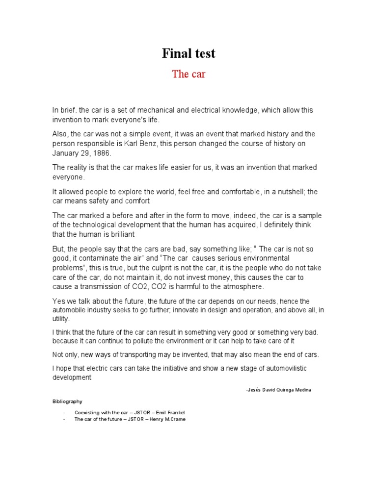 Final Test RW | PDF