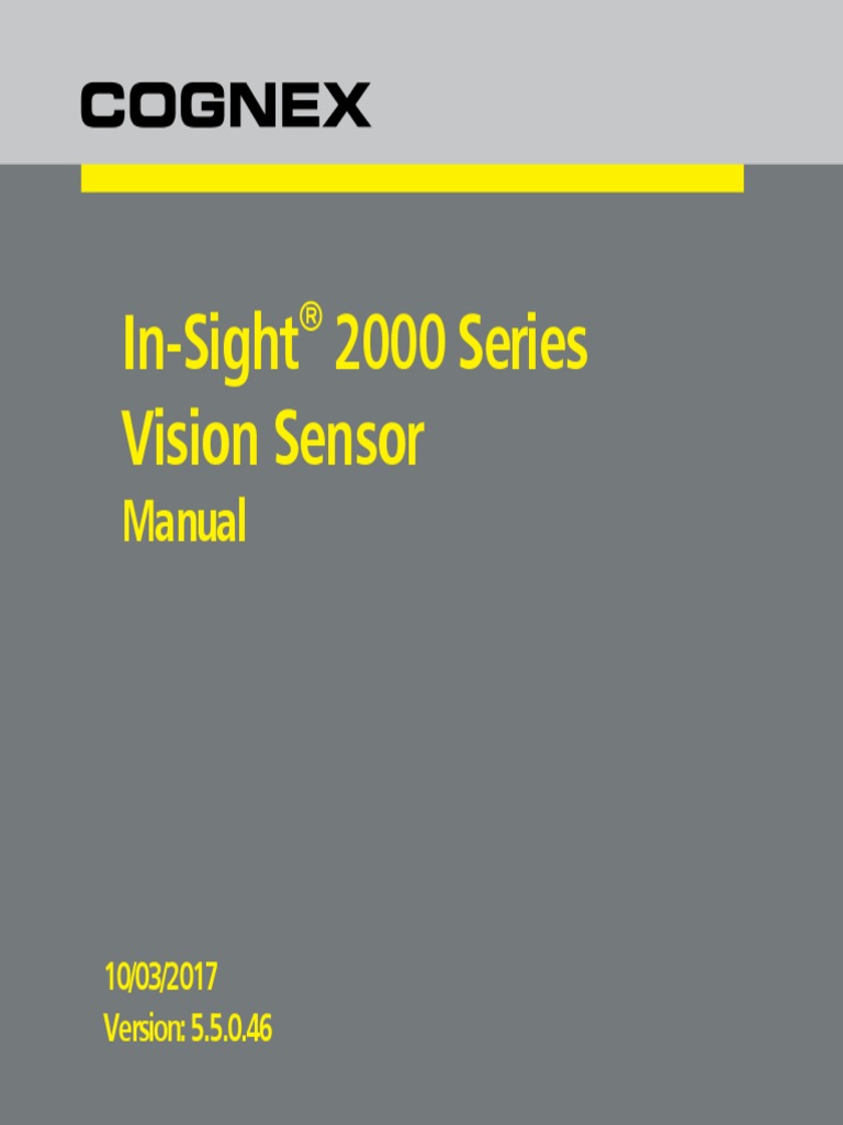 Cognex In-Sight Is2000 Manual 2017 | PDF | Electromagnetic Interference ...