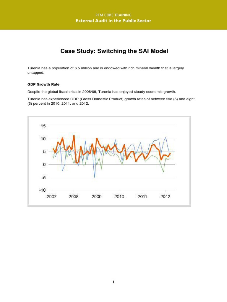 Case Study: Switching The SAI Model: External Audit in The Public ...