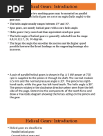 Helical Gear Design and Analysis Guide | PDF | Gear | Mechanical ...