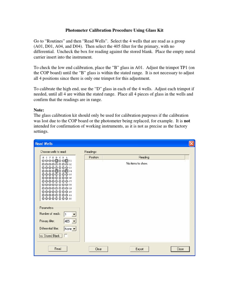 Photometer Calibration Simplified | PDF | Technology & Engineering