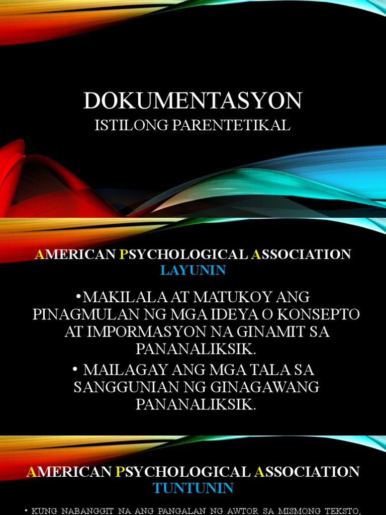 Dokumentasyon | PDF