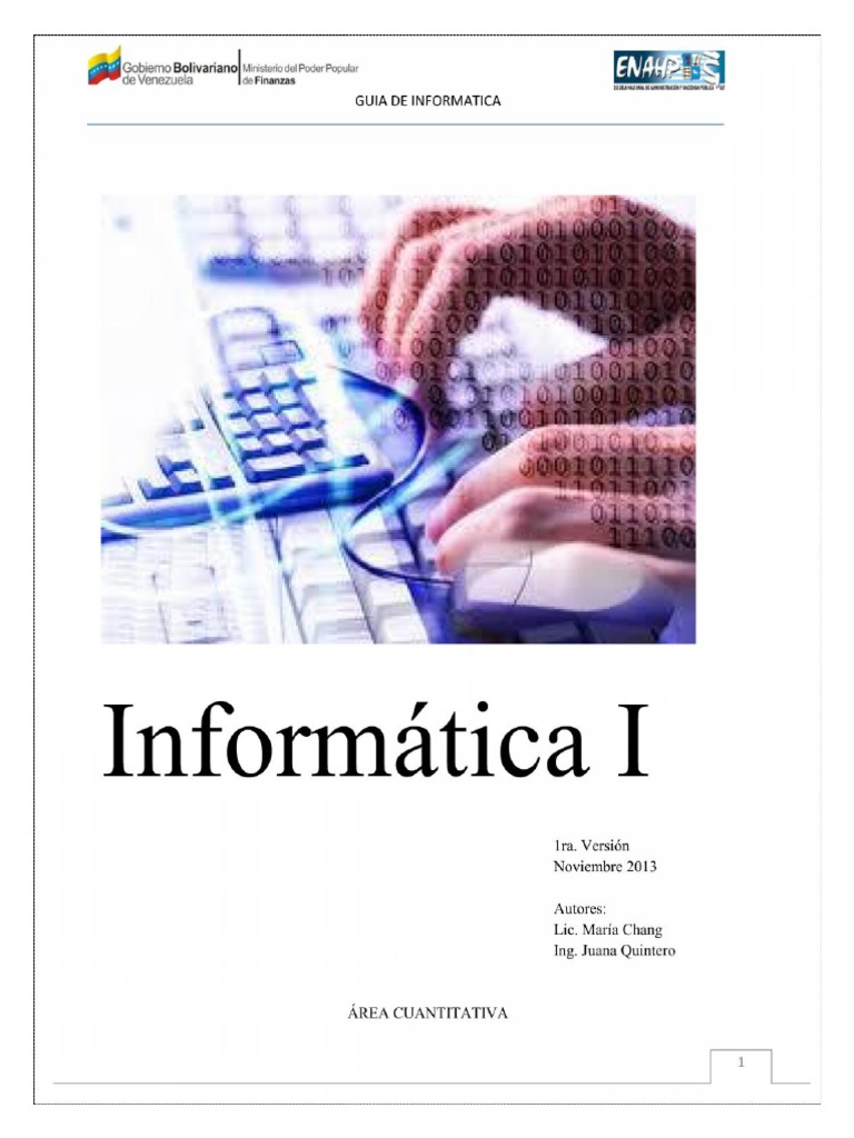 Guía de Informatica 2014 PDF | PDF