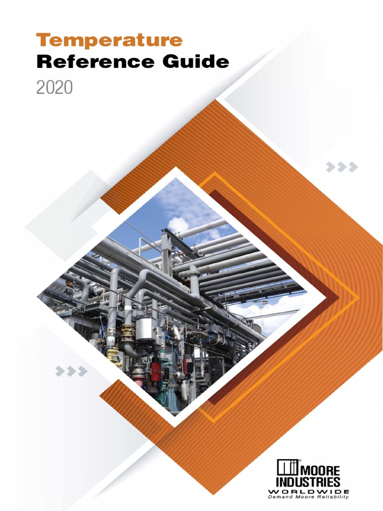 Temperature Reference Guide 2020 PDF | PDF | Thermocouple | Electrical ...