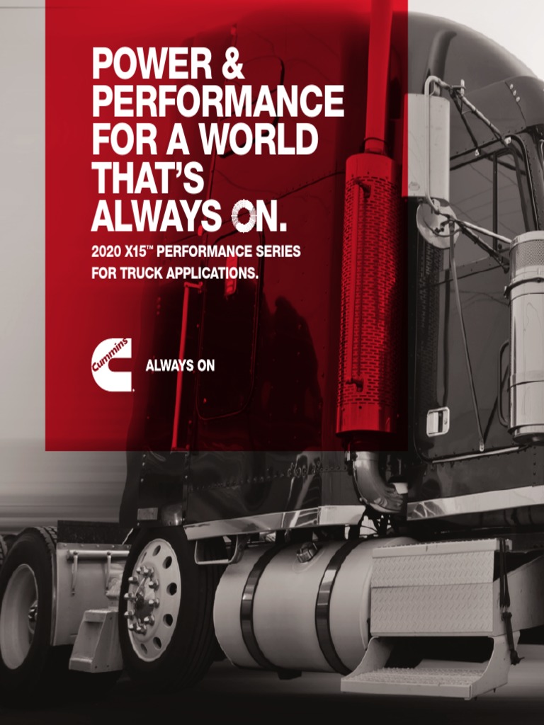 Power & Performance For A World That'S Always N | PDF | Horsepower ...